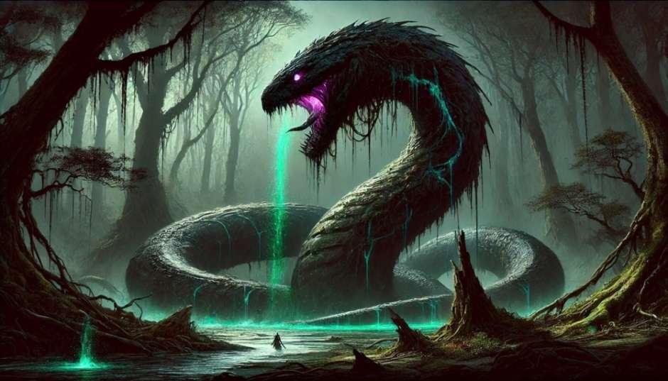 『巳年』ヘビにまつわる神話・妖怪伝承 「七歩蛇、馬絆蛇、ホヤウカムイ」 - 草の実堂